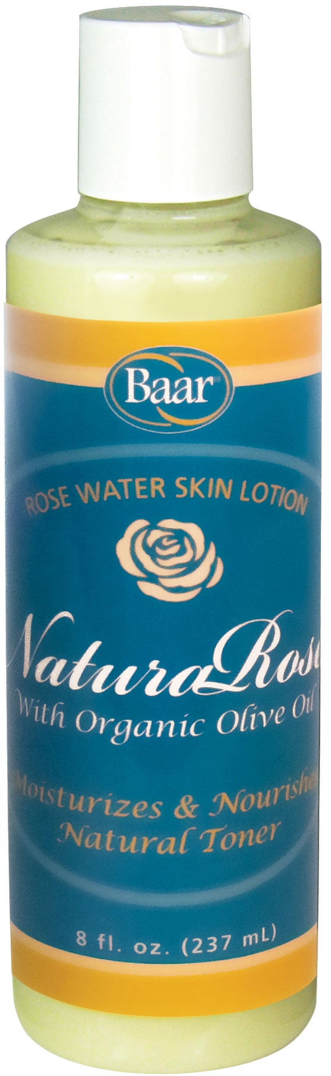 NaturaRose 8 oz- Creamy Rose Water Skin Lotion - Walmart.com