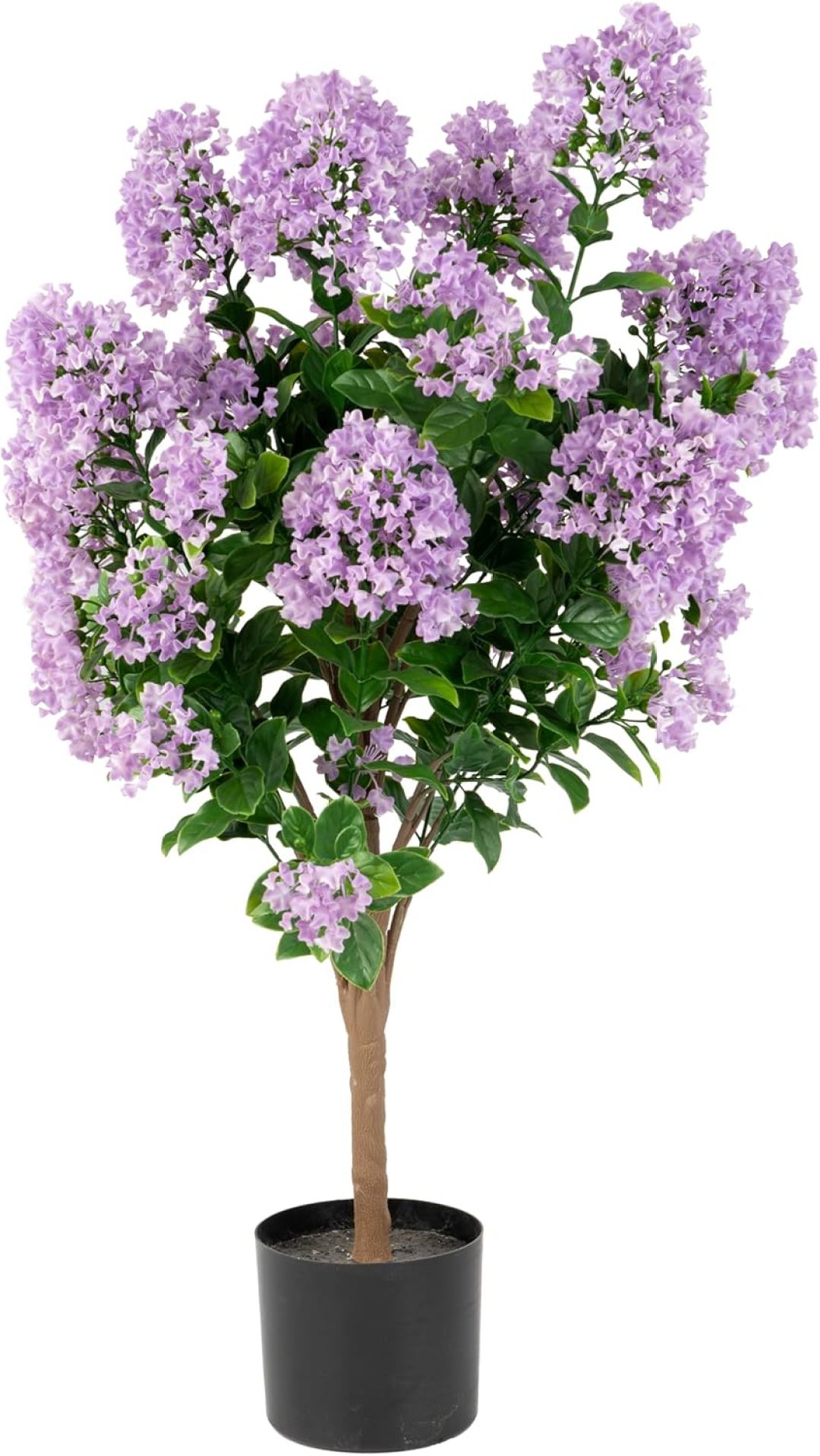 Naturae Decor Purple Crape Myrtle Tree - Lifelike Artificial Indoor and ...