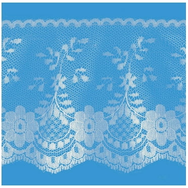 3.75" White Ruffle Cotton Eyelet Lace Trimming Crafts Sewing Supplies ...