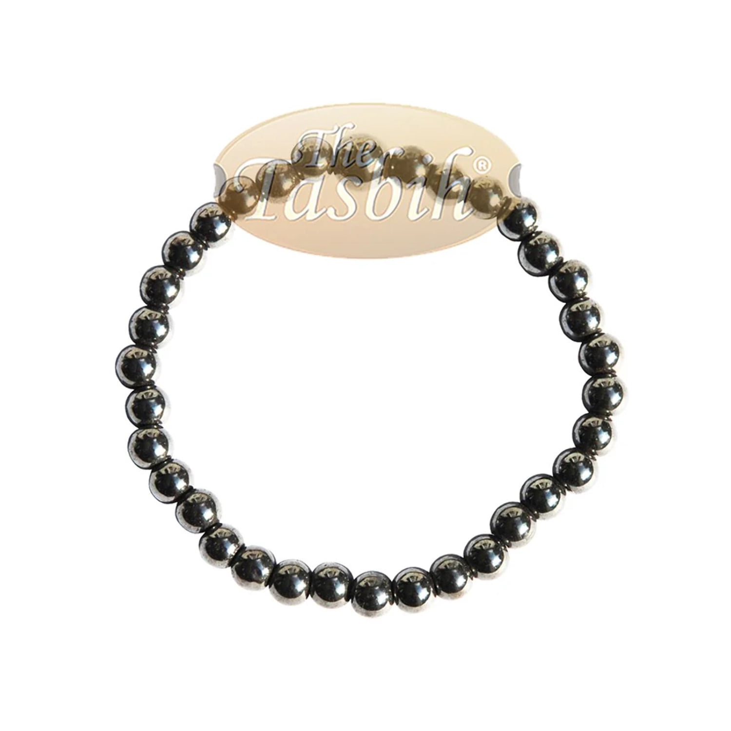 Natural 6Mm Hematine Tasbih 33-Beads Bracelet - Walmart.com