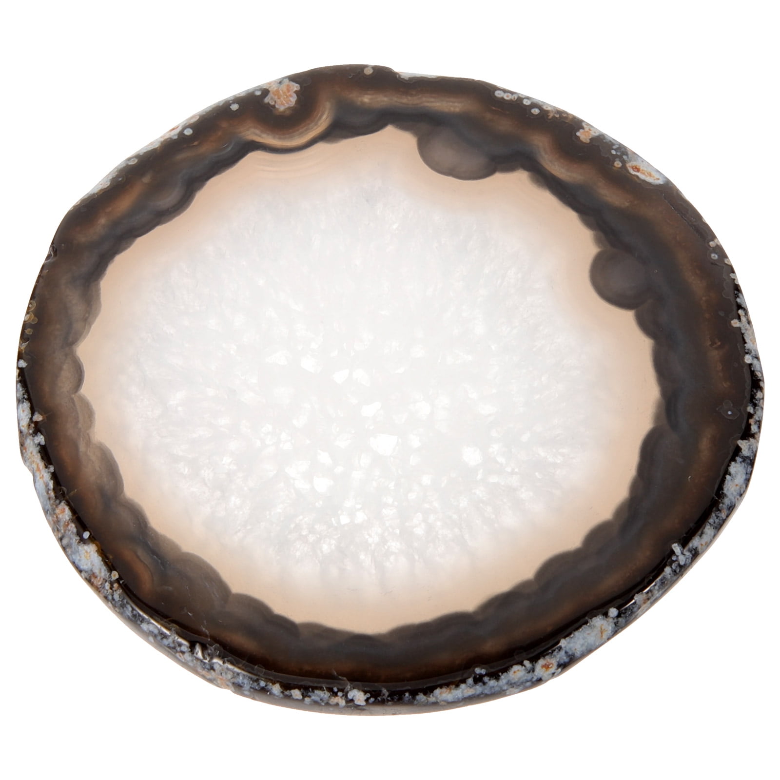 Natural Agate Coaster Heat Insulated Agate Cup Pad Anti-scald Cup Mat ...