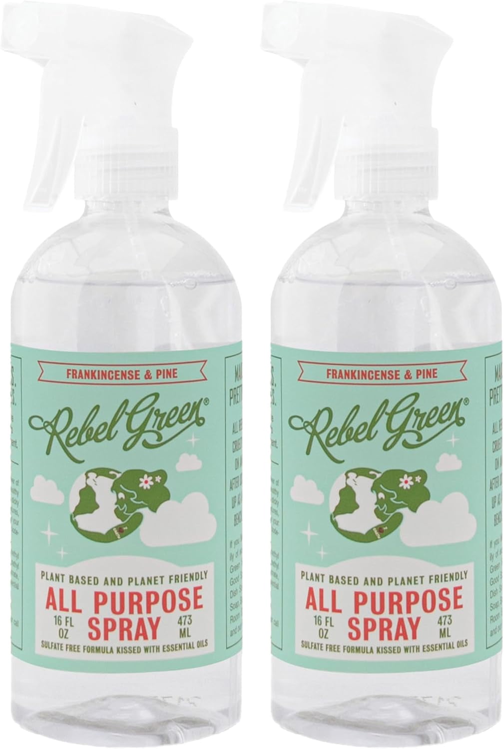 Natural All-Purpose Cleaning Spray Plant-Derived Multi-Surface Cleaner ...