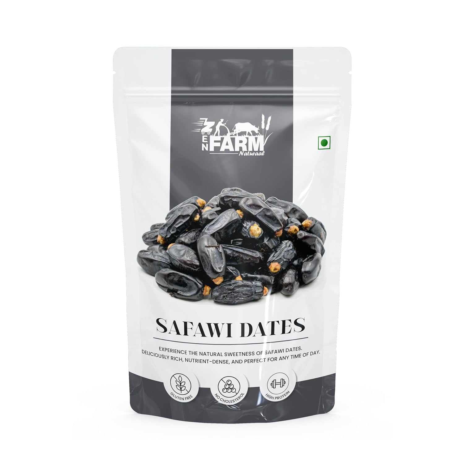 Natural Arabian Safawi Dates By Zen Farm Natural 250gm, | Rich In ...