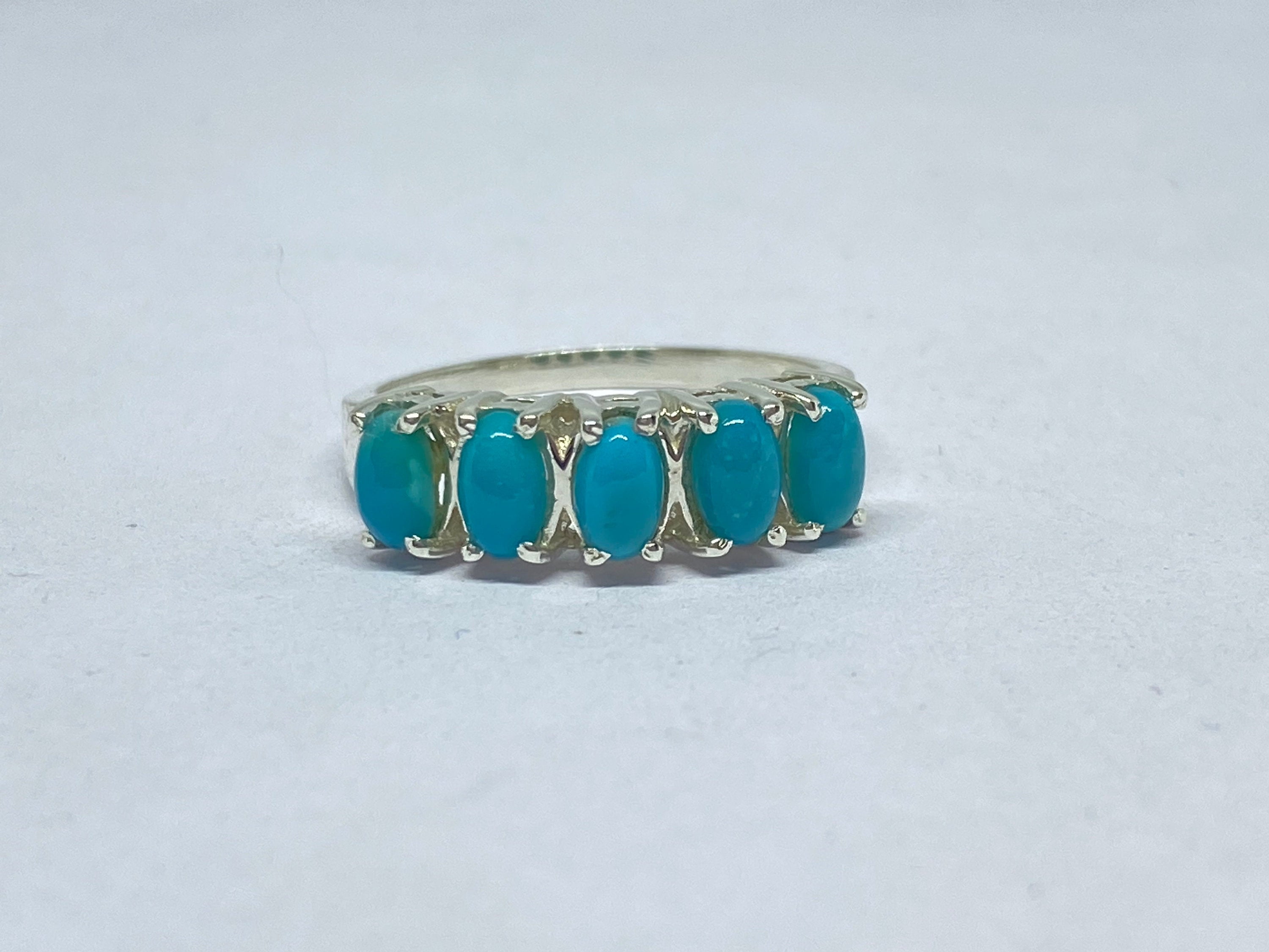 Natural Arizona turquoise ring for women - Walmart.com