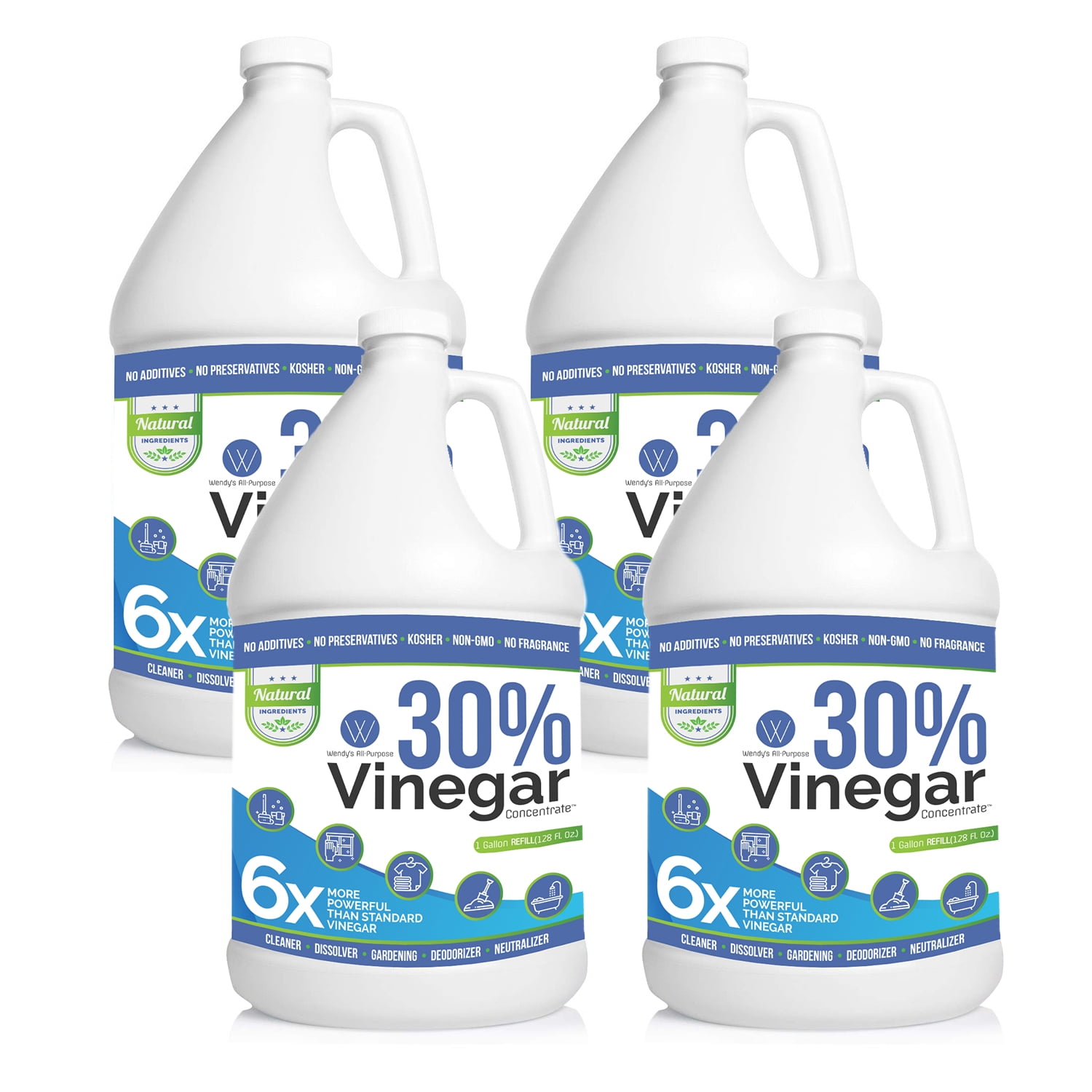 Natural Armor All-Purpose Cleaner, 30% Vinegar Concentrate, Unscented ...