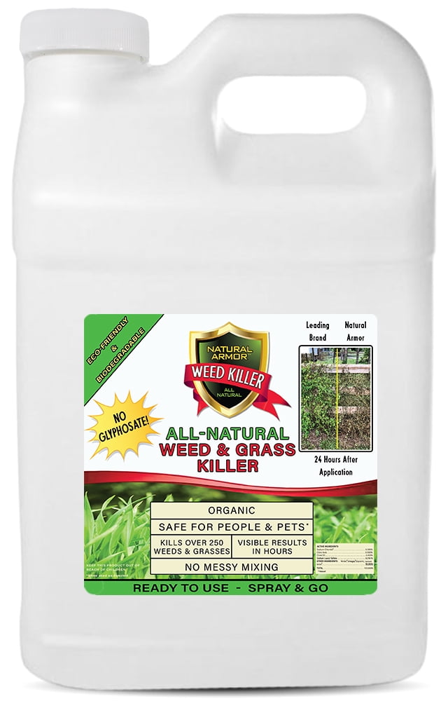 Natural Armor Weed & Grass Killer All-Natural Concentrated Formula ...