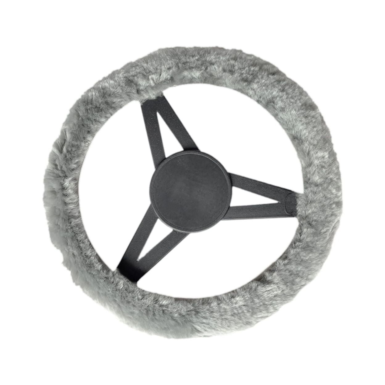 Natural Sheepskin Steering Wheel Cover 14-16 Inch Universal Fit Zealand ...
