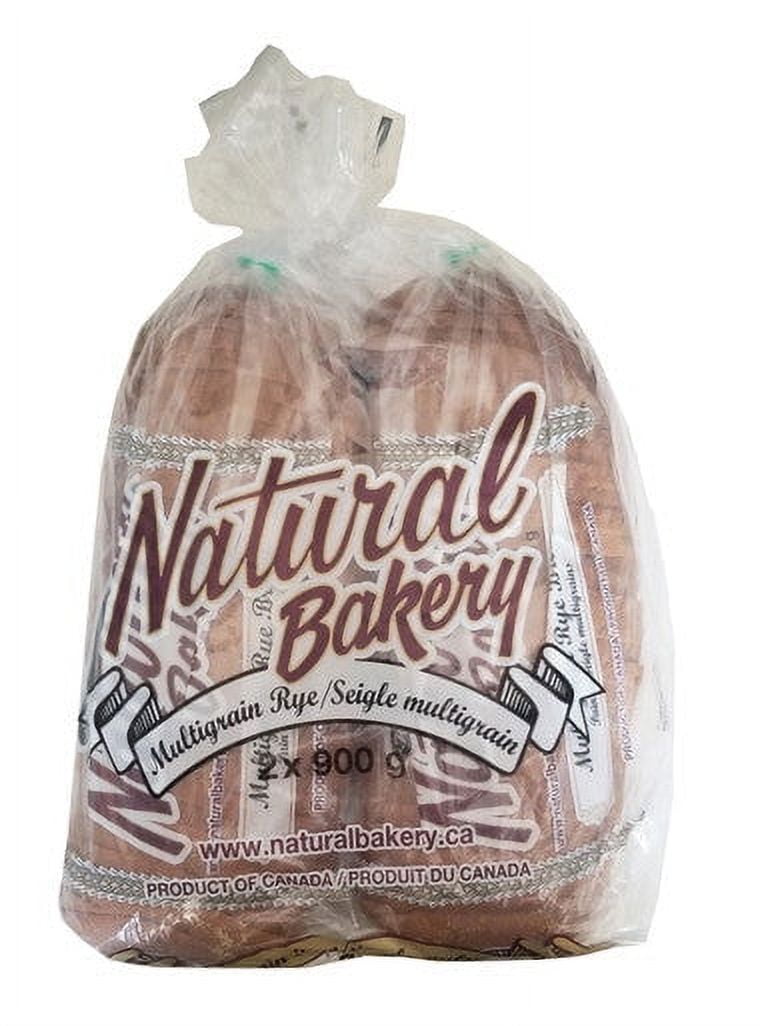 Natural Bakery Multigrain Rye Bread, 990g/31.7 oz., 2pk {Imported from ...