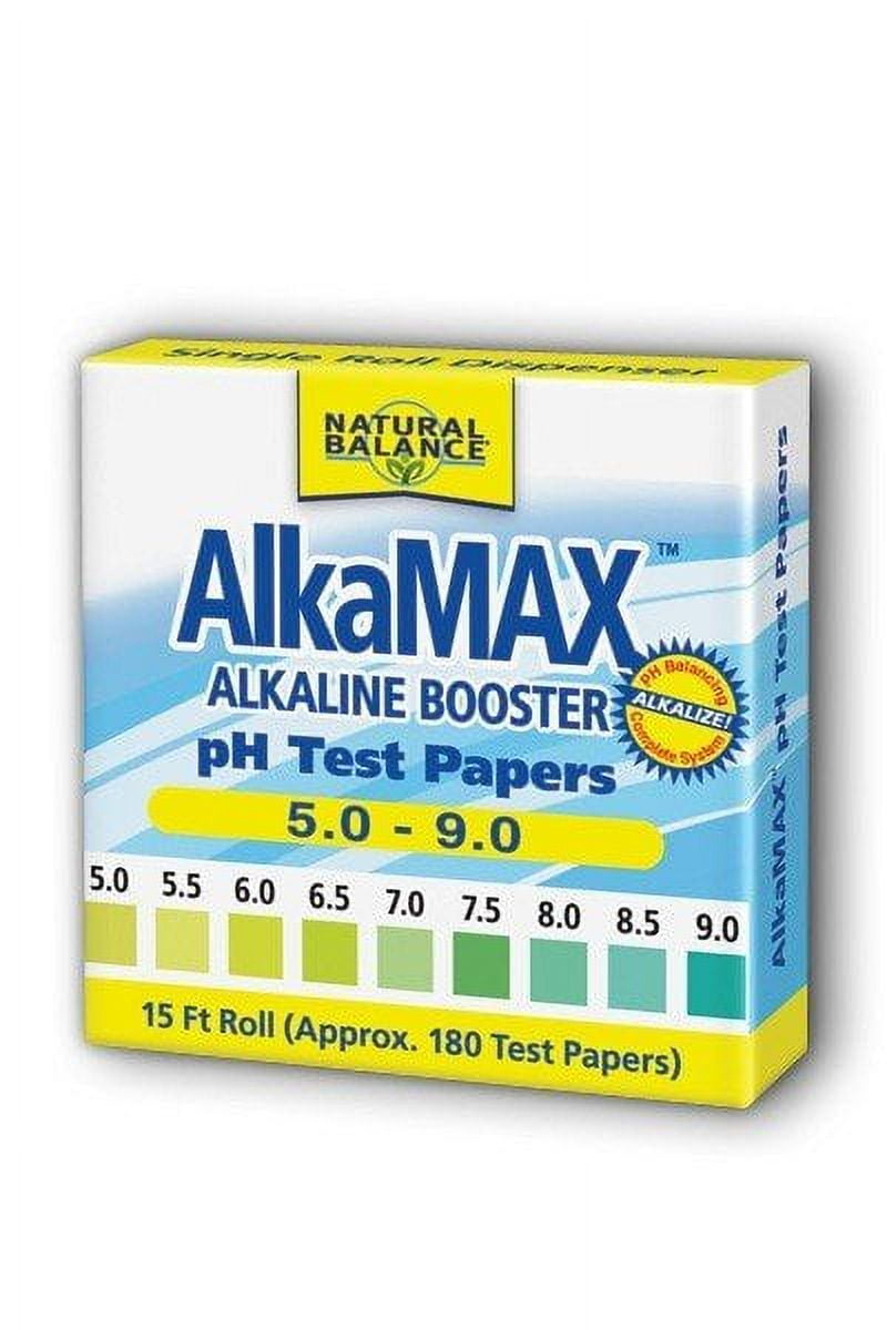 Natural Balance - AlkaMax Alkaline Booster pH Papers - 180 Strip(s ...