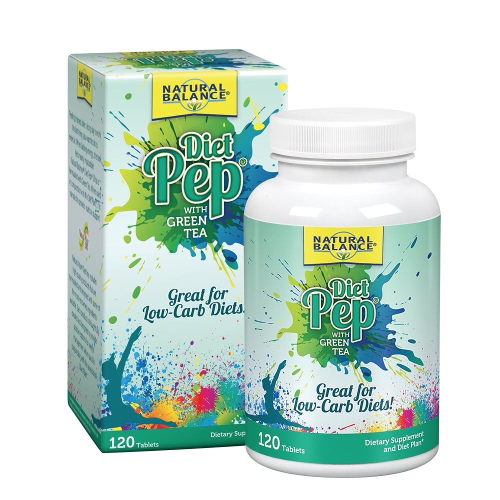 Natural Balance Ultra Diet Pep With Green Tea, 120 Tablets, Weight Loss ...