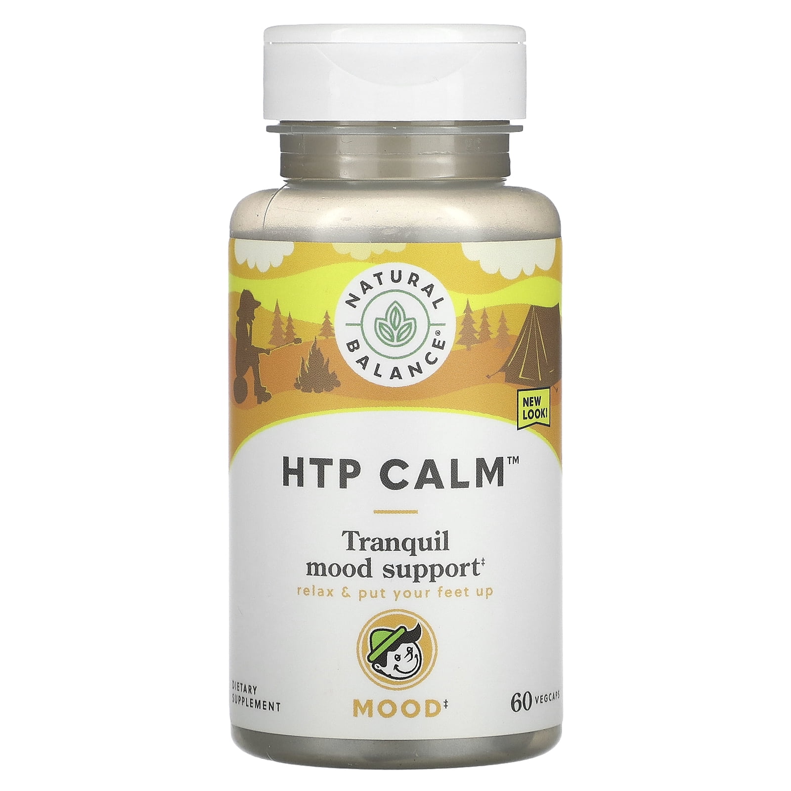 Natural Balance HTP Calm | Anxiety Relief Capsules | Mood & Stress ...