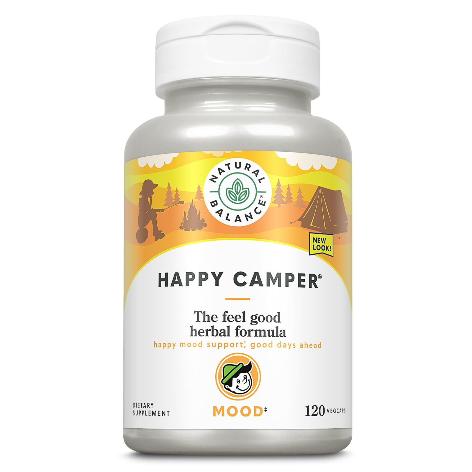Natural Balance Happy Camper - Feel-Good Mood Support Supplement - Gotu ...