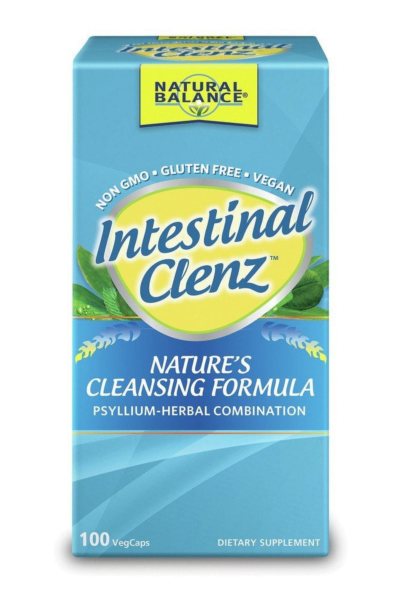 Natural Balance Intestinal Cleanser 100 Capsule - Walmart.com