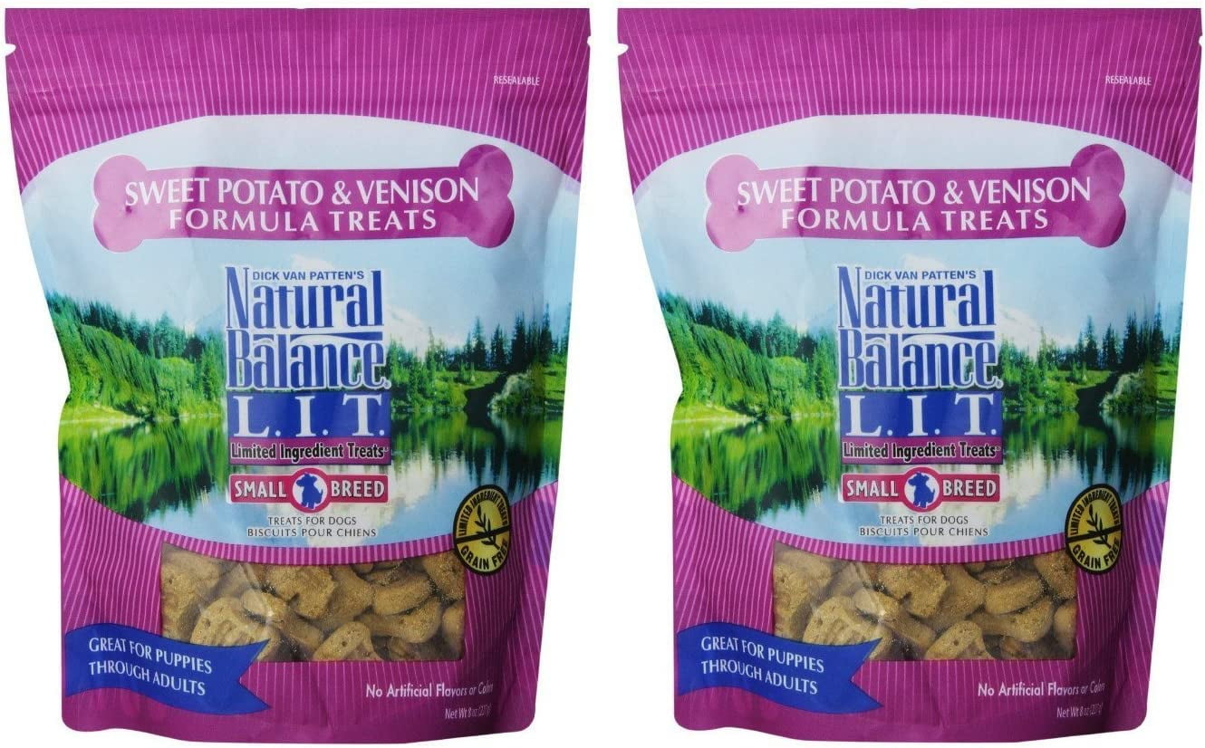 Natural Balance L.I.T. Sweet Potato and Venison Formula Dog Treats ...