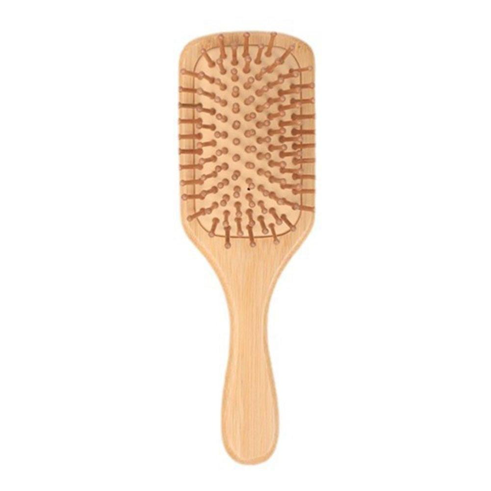 Natural Bamboo Anti-Static Hair Brush with Bristles,Bamboo Hair Brush ...