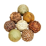 Natural Bamboo Ball Set Decorative - Walmart.com