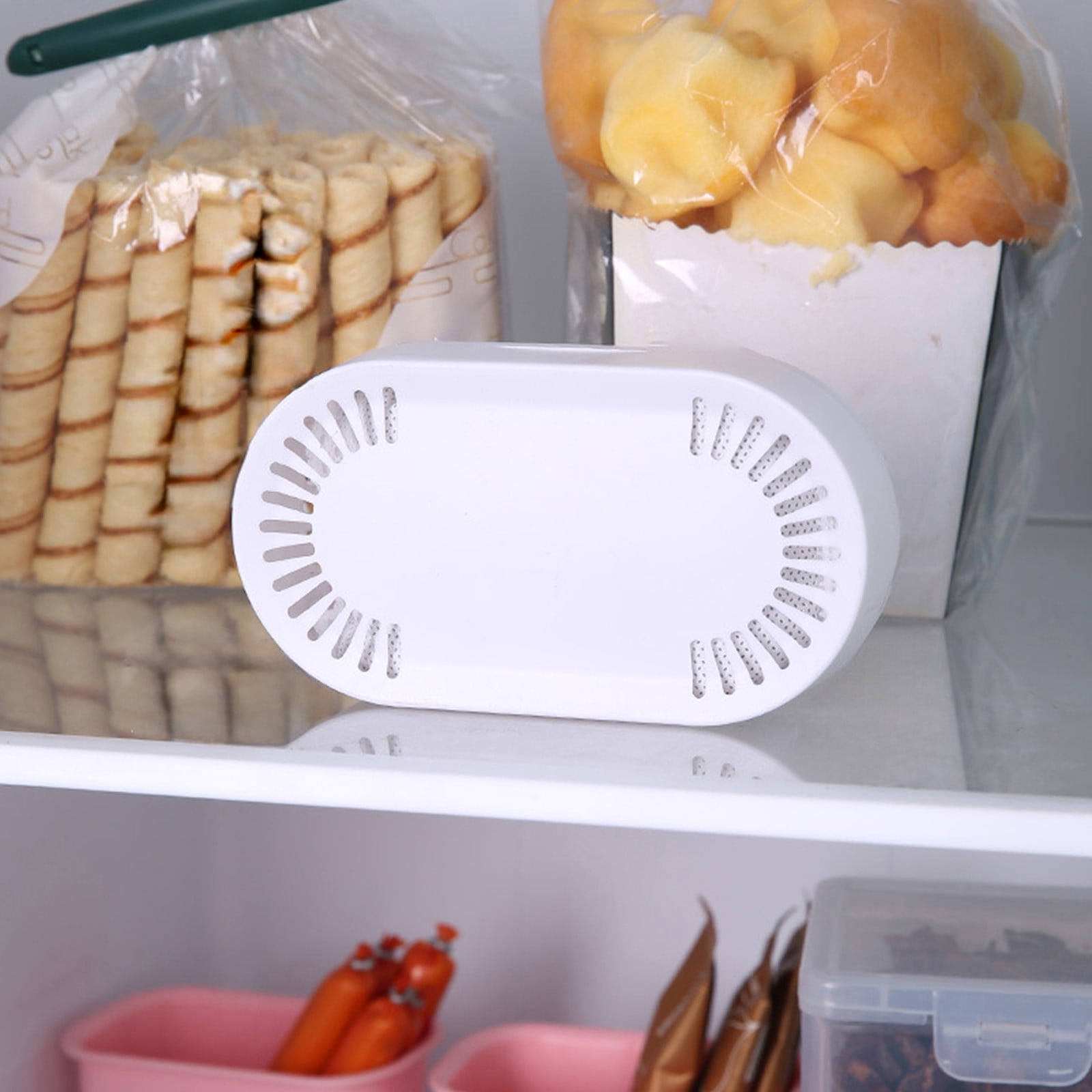 Natural Bamboo Charcoal Refrigerator Deodorizer Box with Suction Cup ...