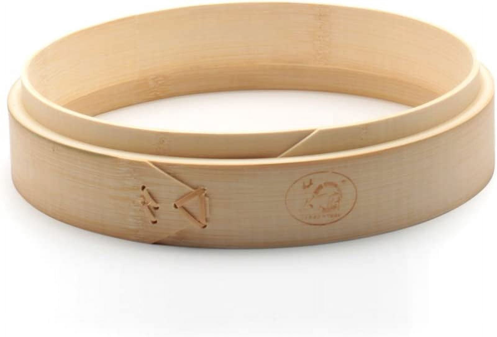 Natural Bamboo Steamer Heightening Ring Deep Steamer 7-13inch Bamboo ...