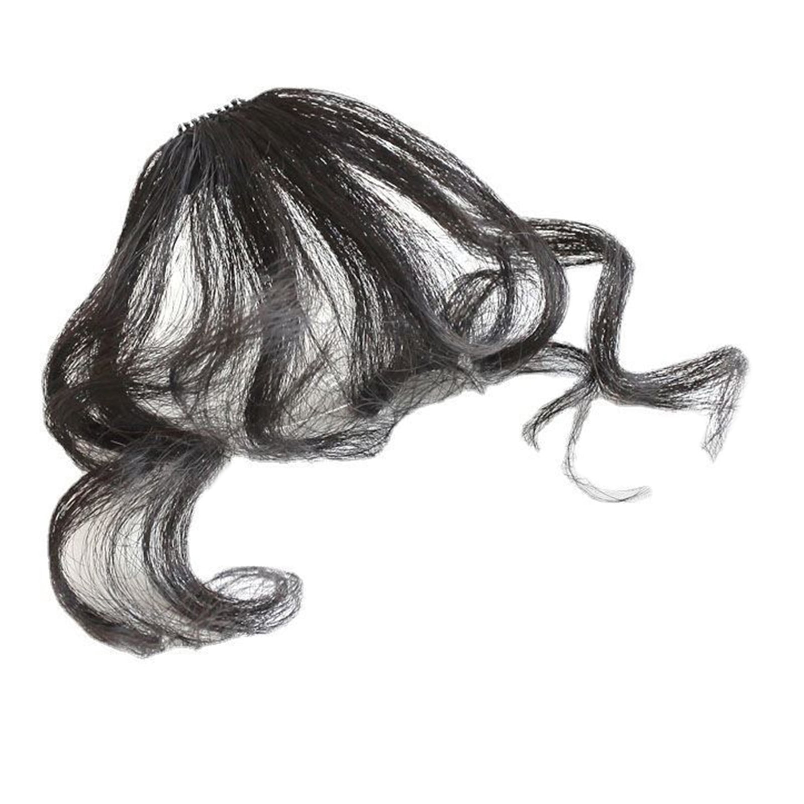 Natural Bangs Toppers Hairpieces for Covering White Loss Hair Bangs ...