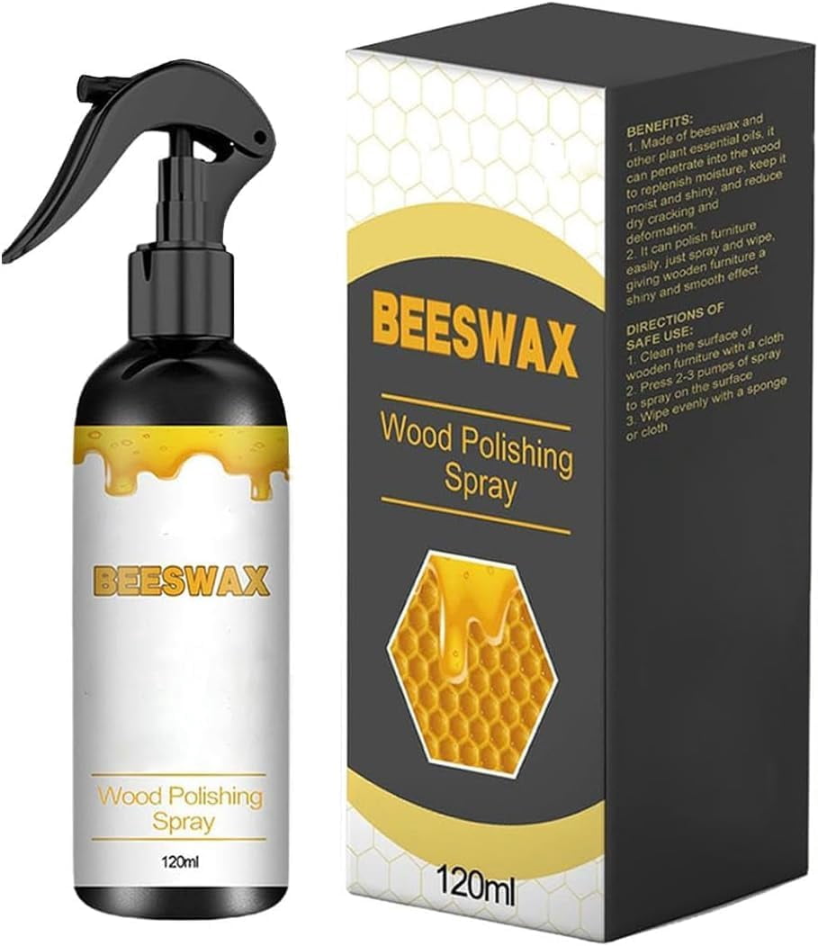 Natural Beeswax Care Spray & Restorer, 2025 New Bees Wax Furniture ...