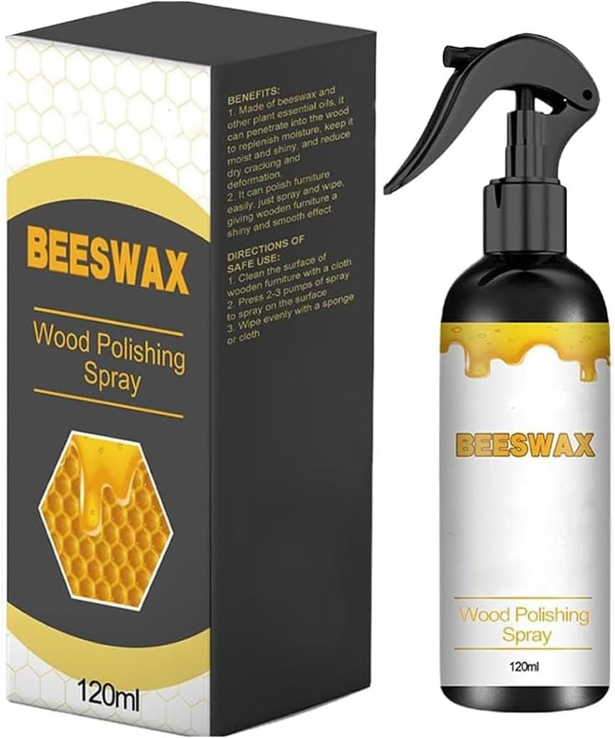 Natural Beeswax Care Spray & Restorer,Bees Wax Furniture Polish and ...