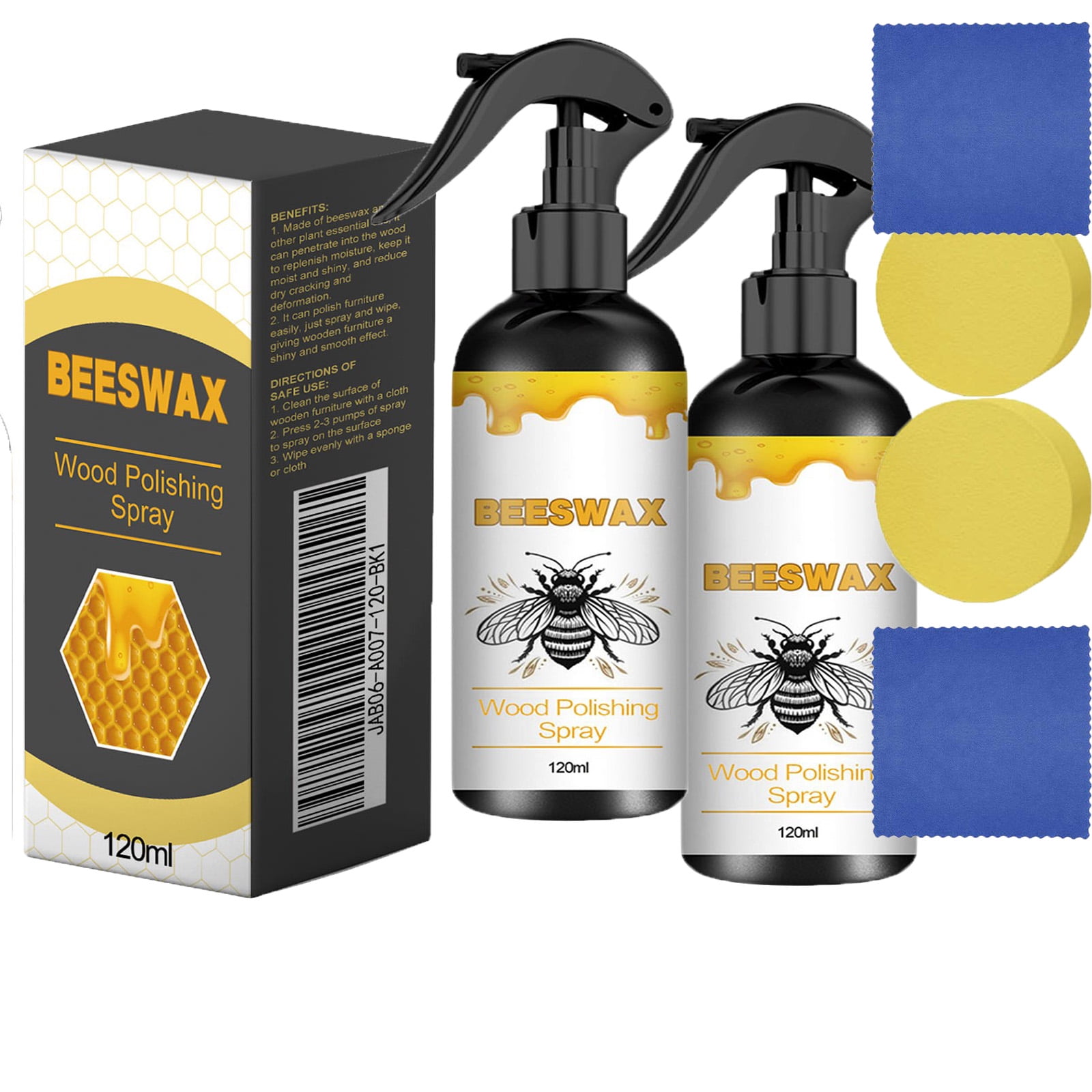 Natural Beeswax Care Spray & Restorer,Natural Beeswax Spray,Furniture ...
