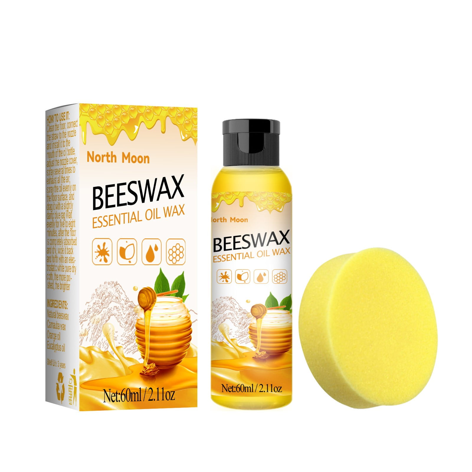 Natural Beeswax Furniture And Scratching Care Wax 50ML Plaster Wall ...