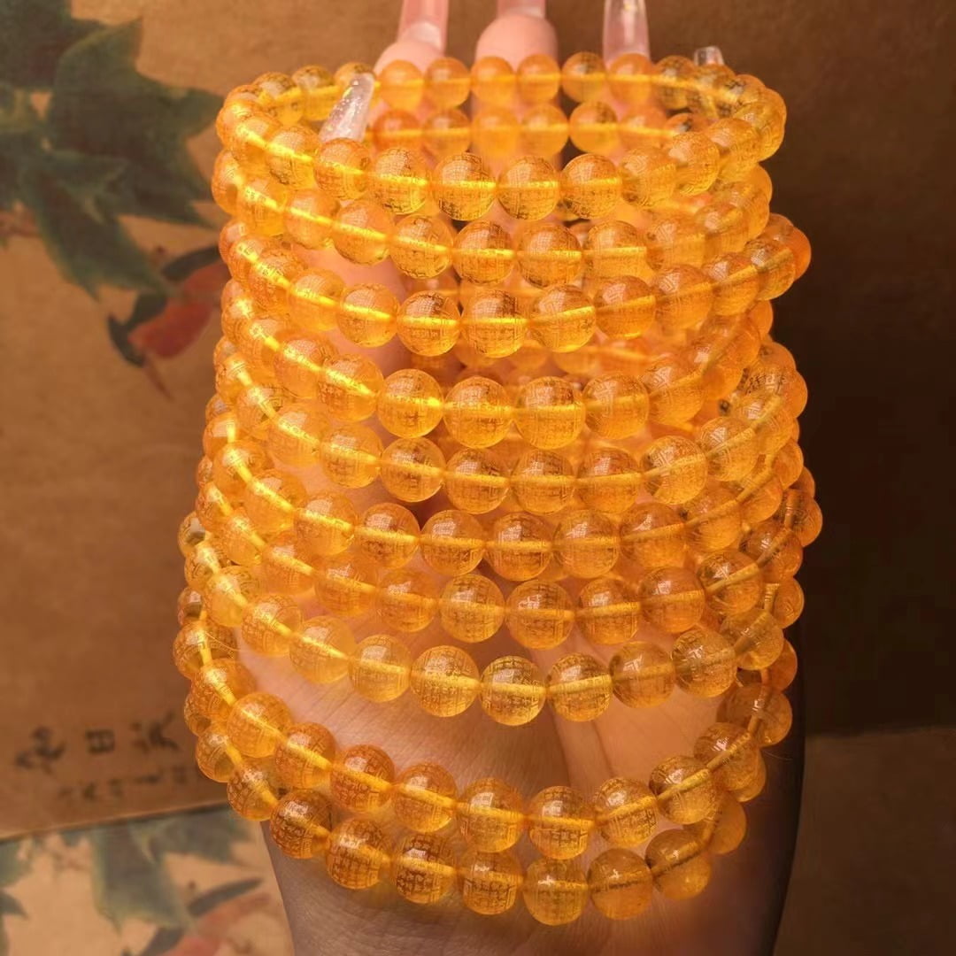 Natural Beeswax Heart Sutra Bracelet Crafts Accessories - Walmart.com