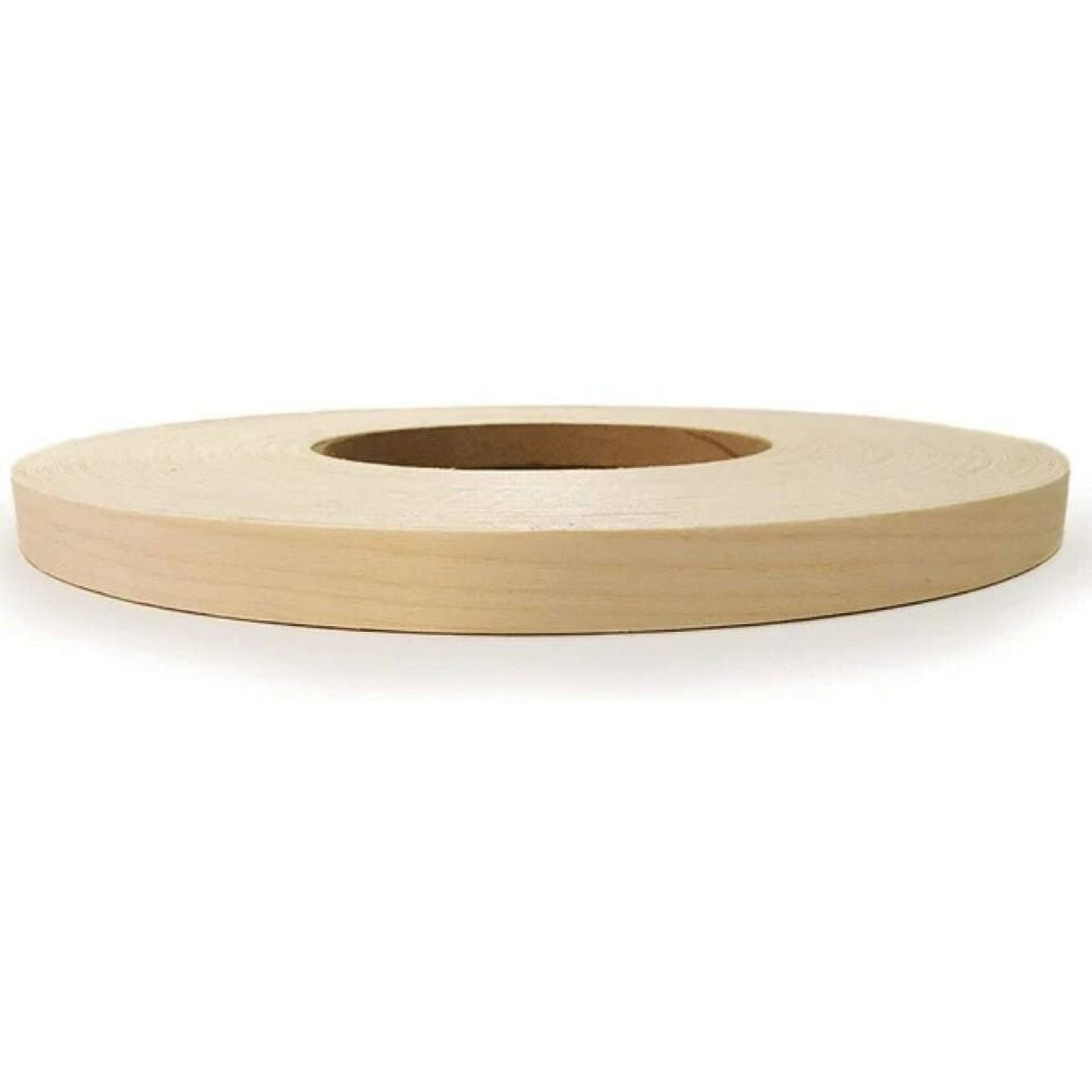 White Birch Real Wood Veneer Preglued Edgebanding 13/16 in. x 250 ft ...