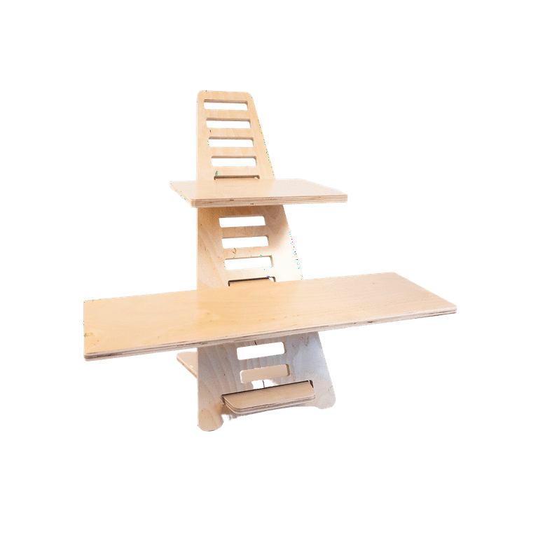 Natural Birch Standing Desk