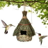 Navaris Small Bird Nesting Box - Wood Nest for Robin, Hummingbird ...