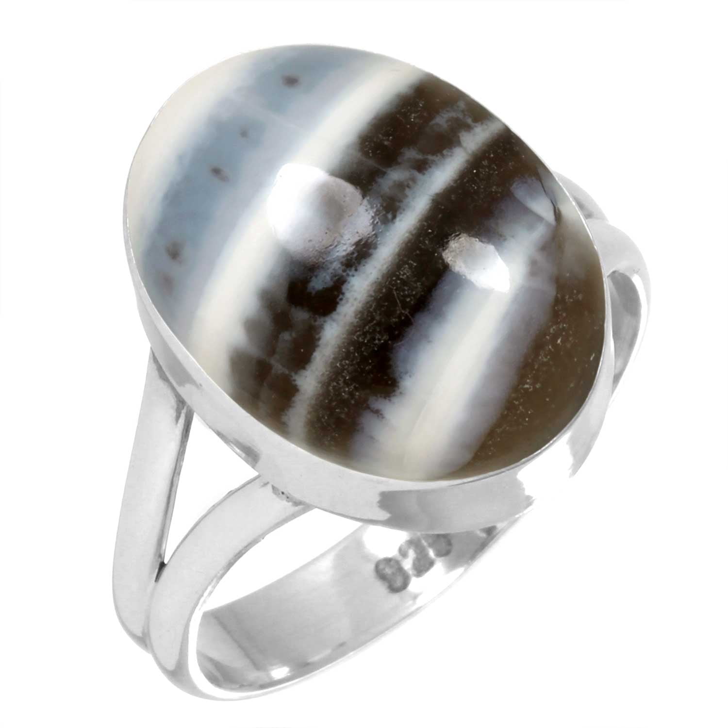 Natural Blue Opal Ring 925 Sterling Silver Handmade Jewelry - Walmart.com