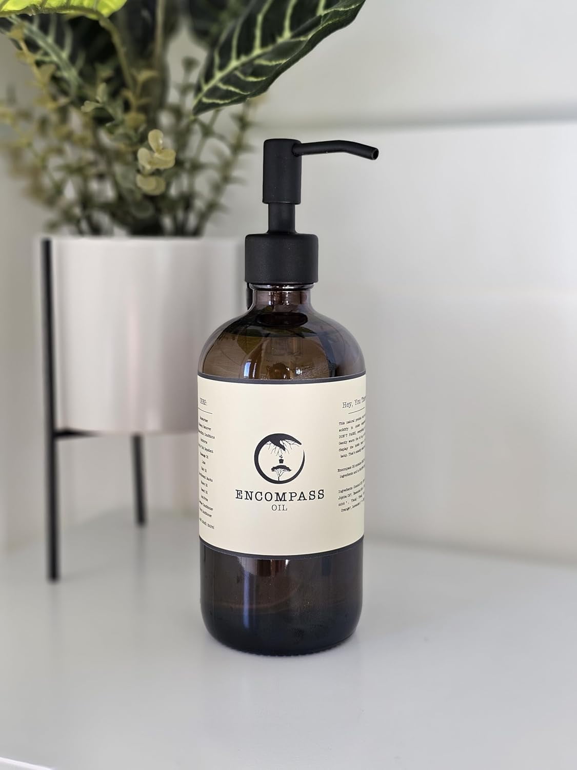 Natural Body & Hair Oil – Encompass All-in-One Moisturizing Oil – 16 oz ...