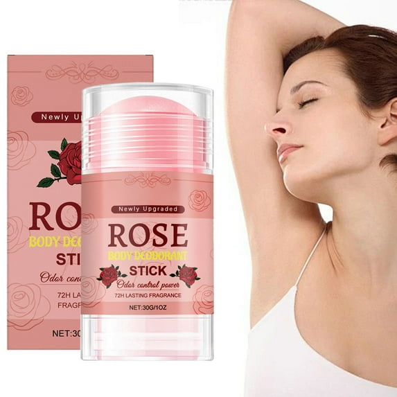 Natural Body Stick Rose Smell Natural Aromatic product Sweating Under ...