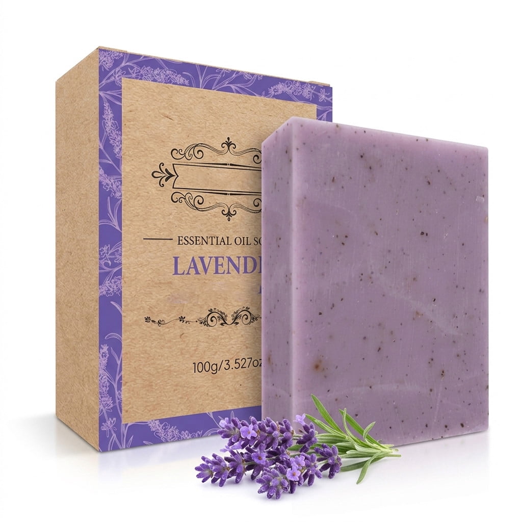 Natural Botanical Handmade Oil Bar Soap, Gentle Creamy Cleansing Soap ...