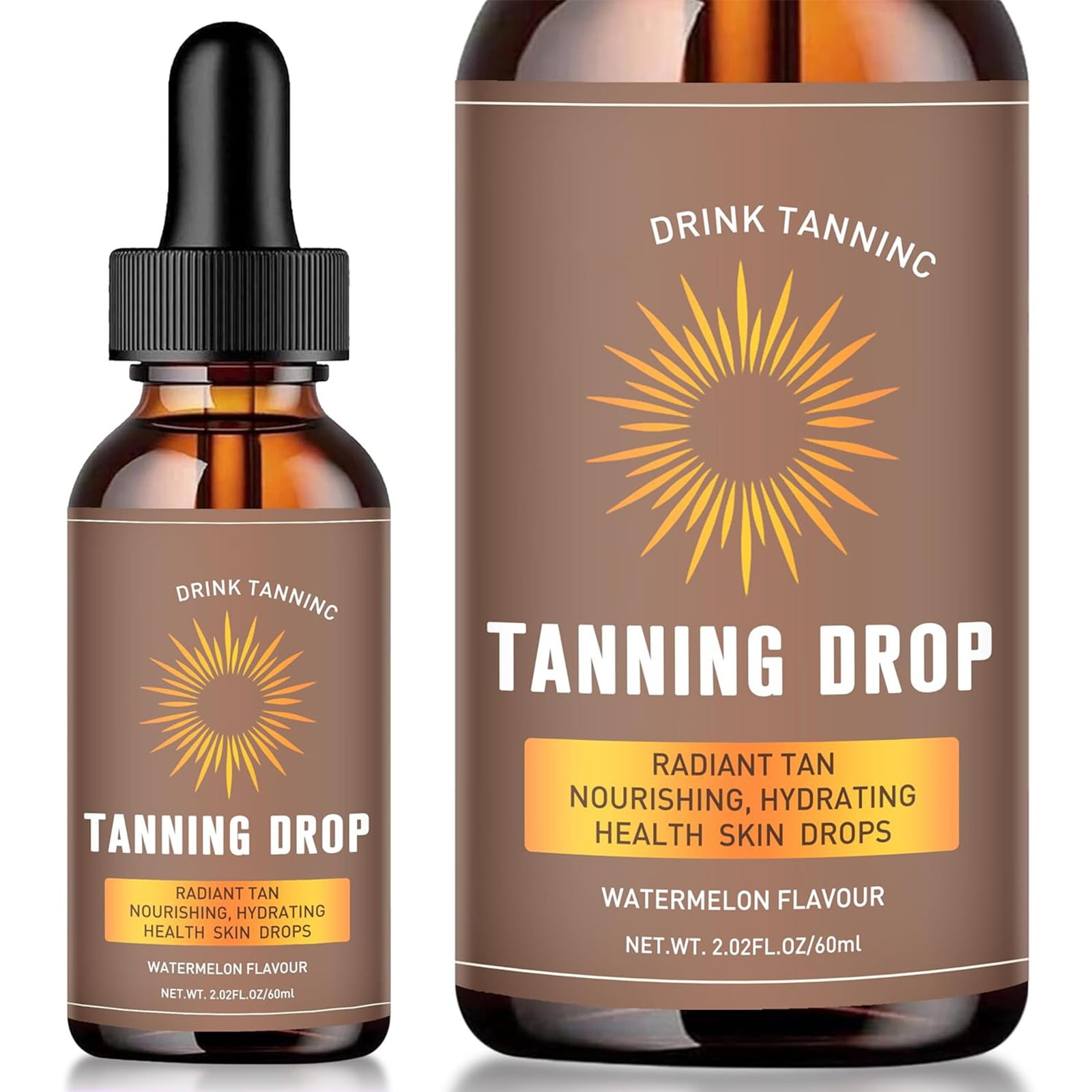 Natural Brightening Face Serum 60ml Hydrating Skin Tone Evening Facial ...