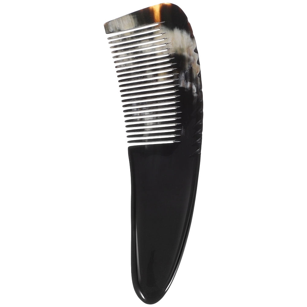 Natural Buffalo Horn Anti Static Handmade Fine Tooth Comb for Men and ...
