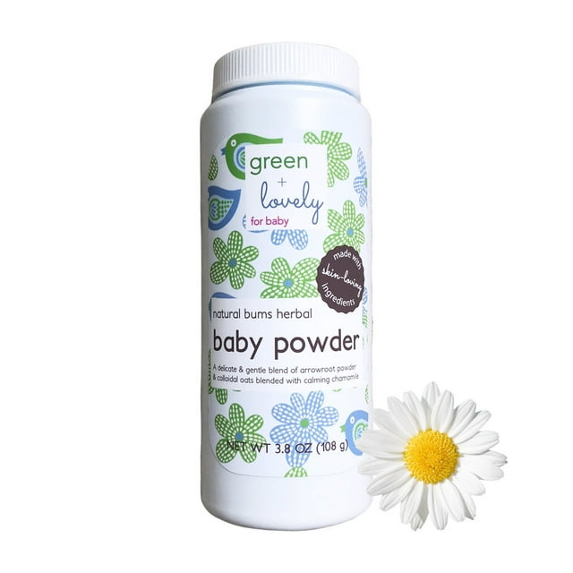 Natural Bums Herbal Baby Powder - Walmart.com