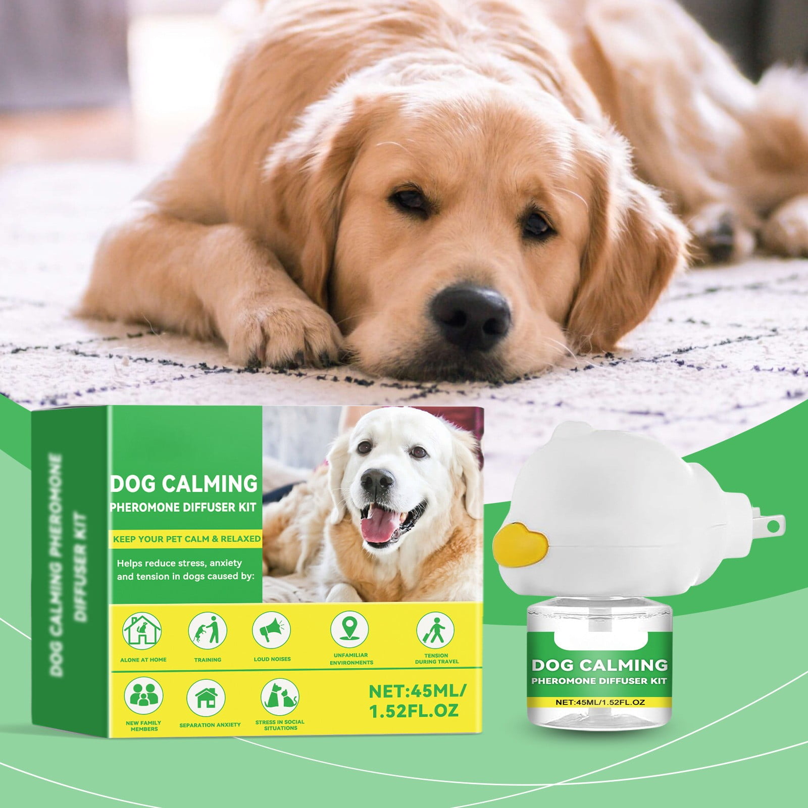 Natural Calming Solution Pheromone Calming,Calming Diffuser Kit For ...