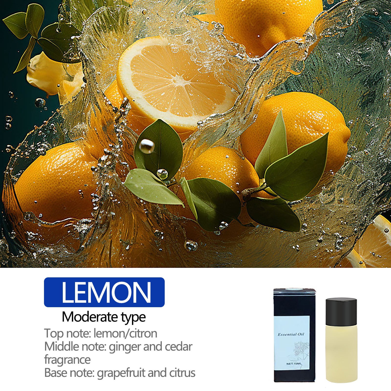 Natural Car Air Freshener Spray - Long Lasting Essential Oil for ...