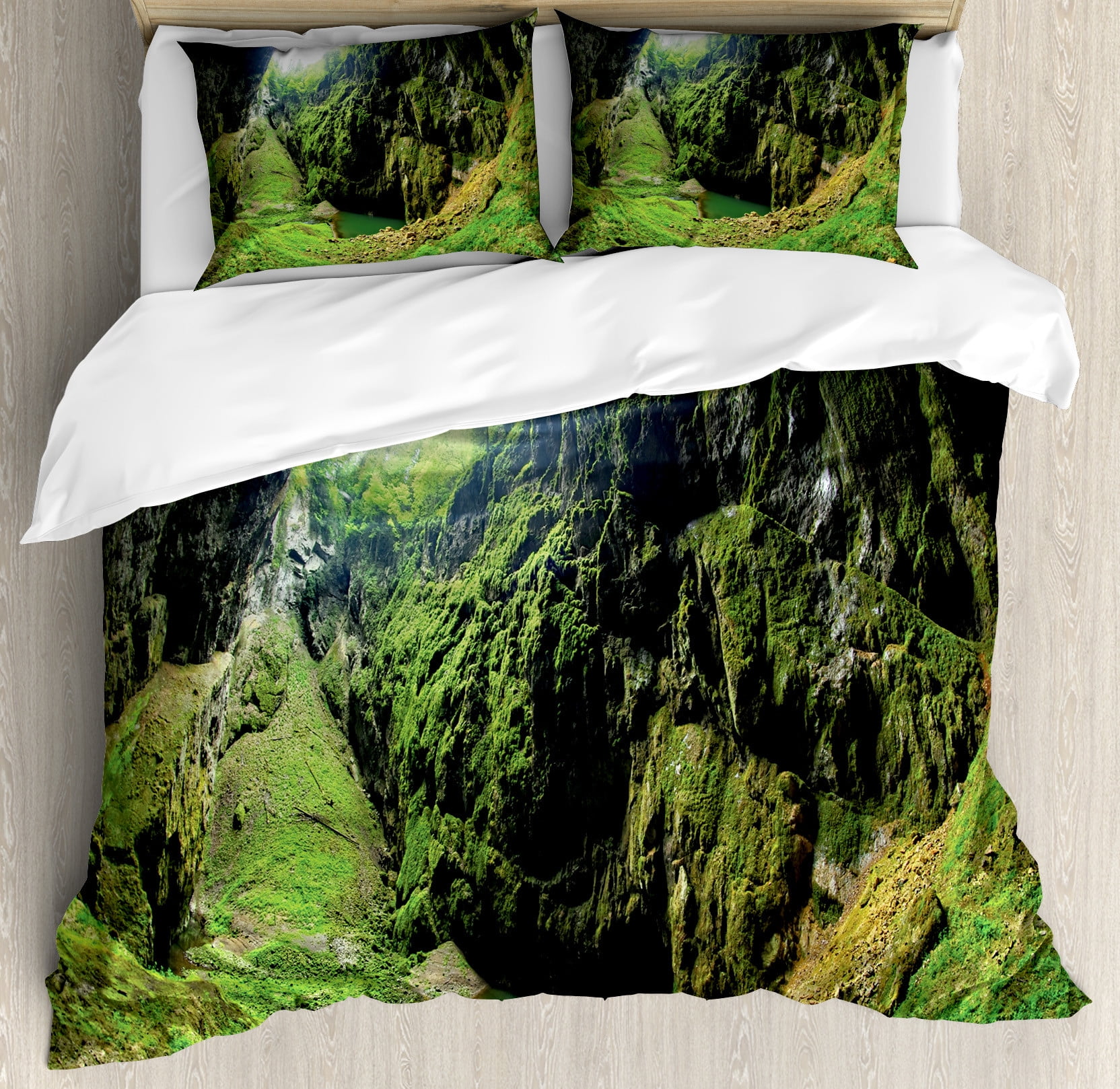 Natural Cave Duvet Cover Set, Punkevni Cave in Czech Republic European ...