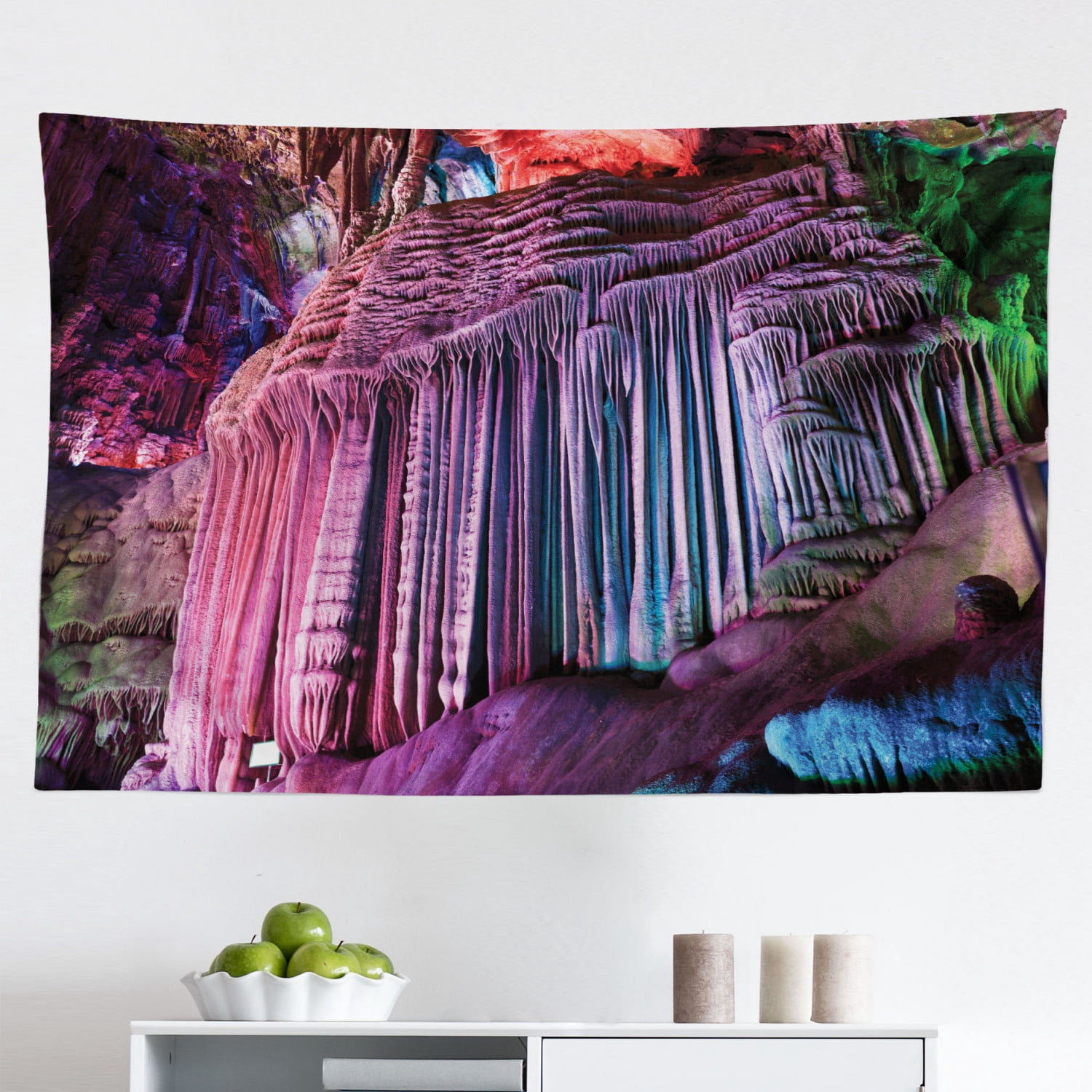 Natural Cave Tapestry, Buried Den Eroded River Earth Underground ...