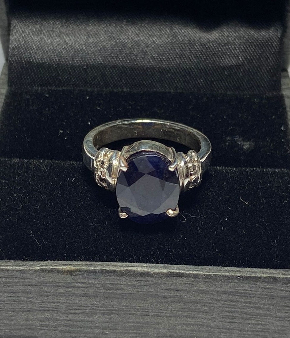 Natural Certified Blue Sapphire/ Neelam Rashi Ratan Astrological ...