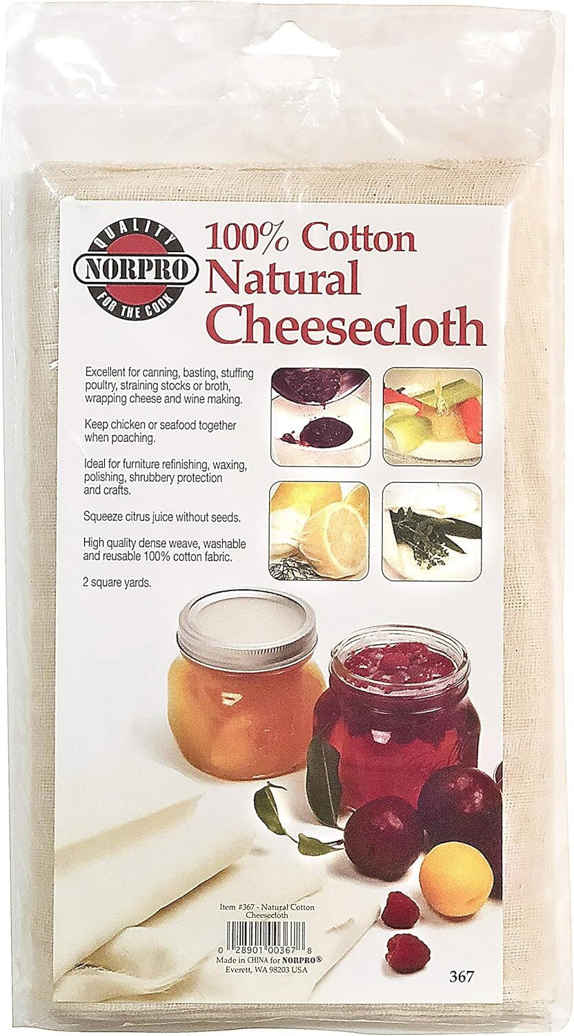 Natural Cheese Cloth, 2 Square Yards - Walmart.com