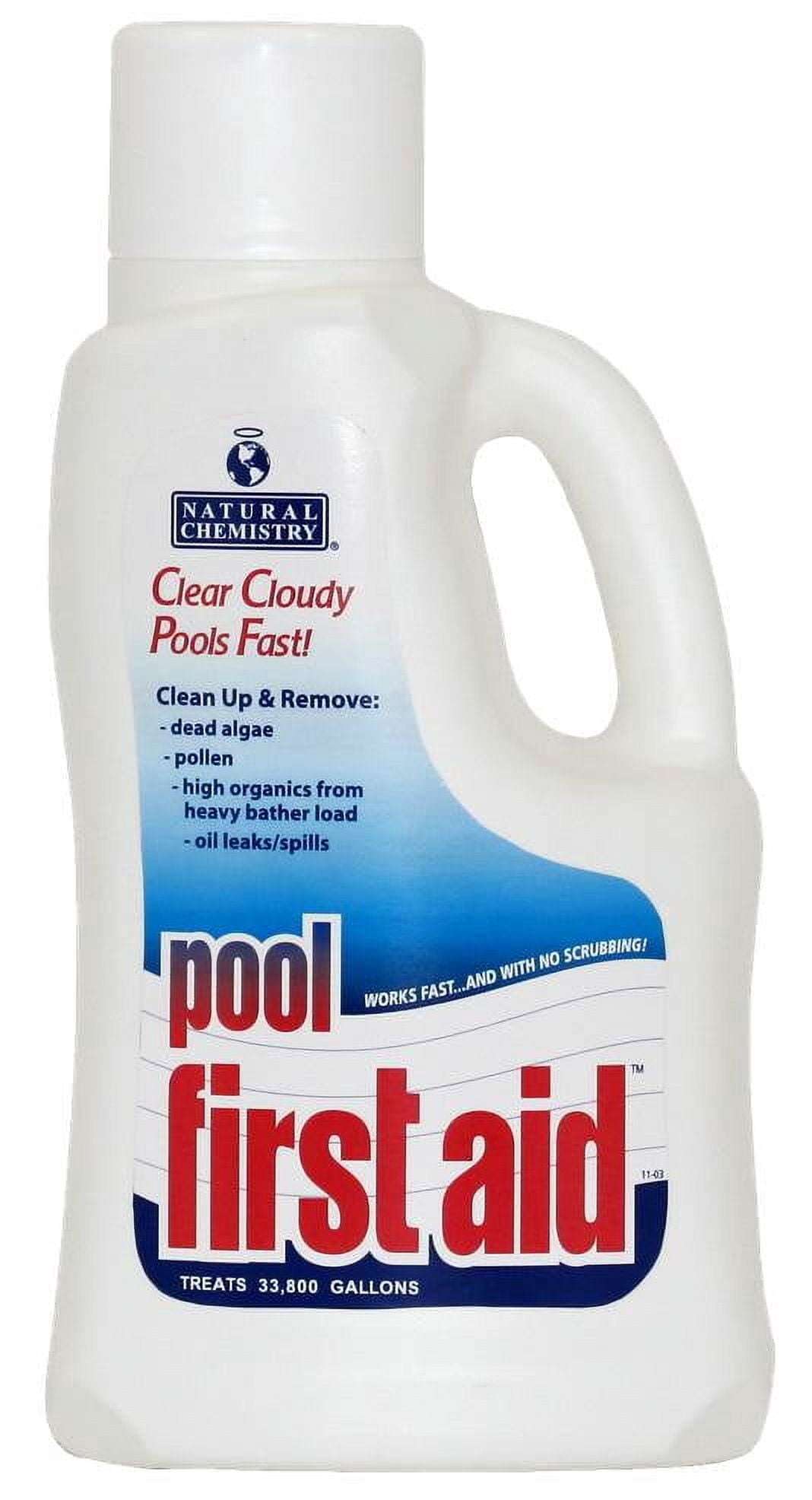 Natural Chemistry Pool First Aid, Emergency Cleanup Chemical, 67.6oz ...