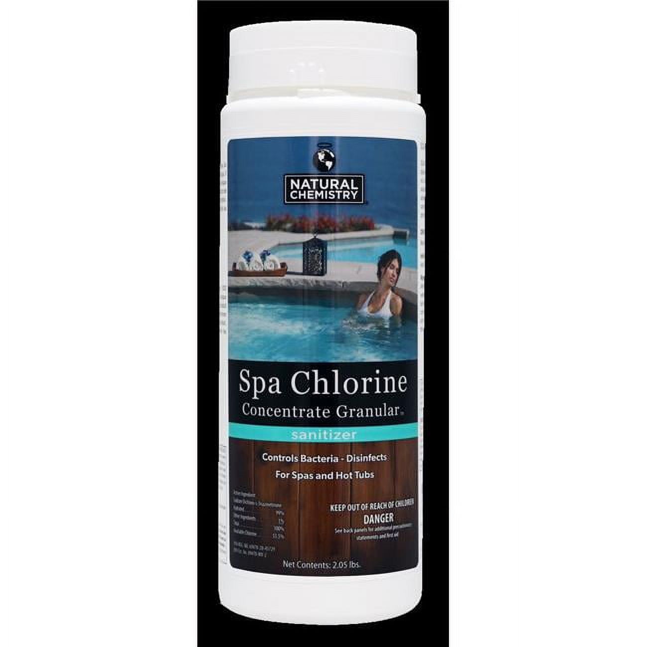 Natural Chemistry 04211 2.05 lbs Spa Chlorine Concentrate Granular ...
