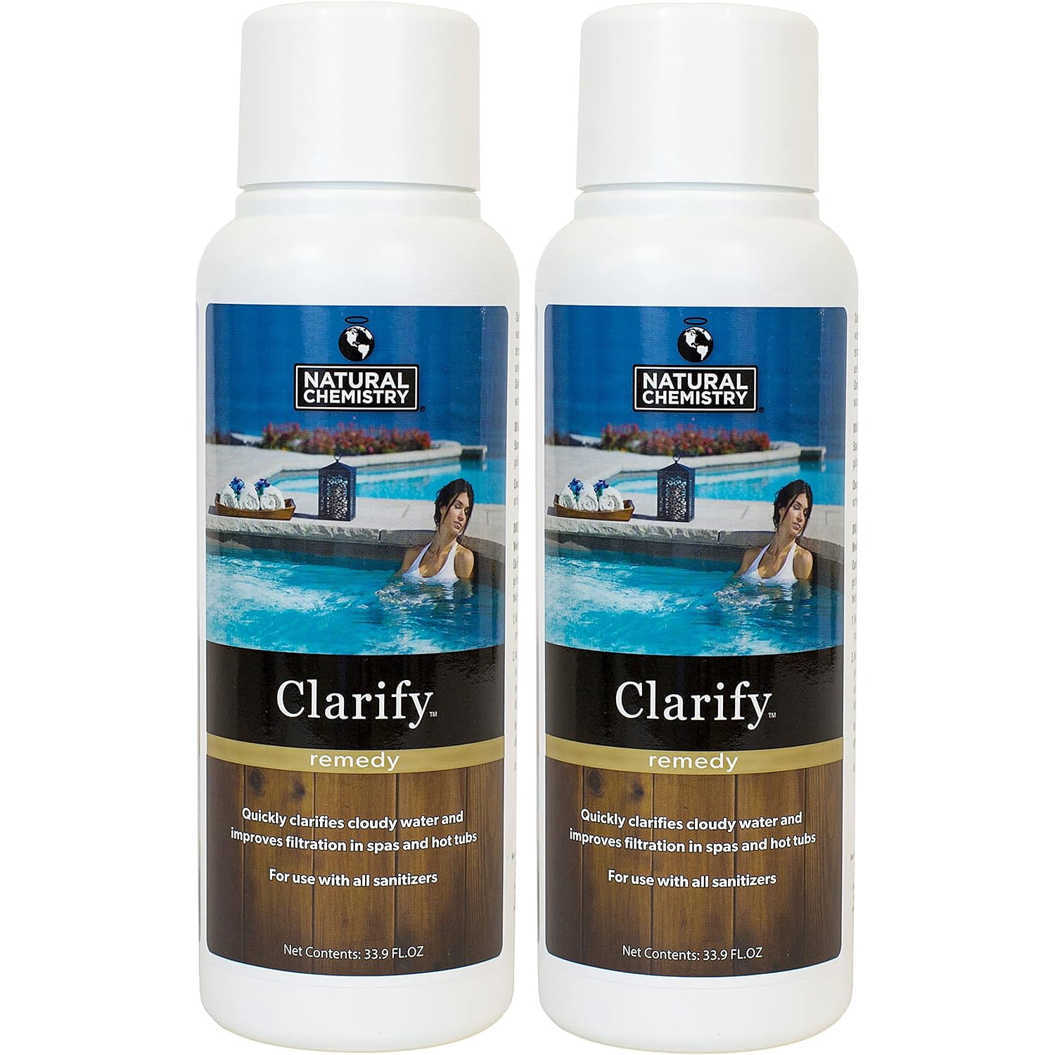 Natural Chemistry Clarify - 1 qt (2 Pack) - Walmart Business Supplies