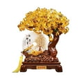 Natural Citrine Gemstone Crystal Bonsai Tree Chakra Tree with Healing ...