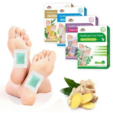 Dr. Entre's Super Ginger Detox Foot Pads: Natural Bamboo Infused, Deep ...