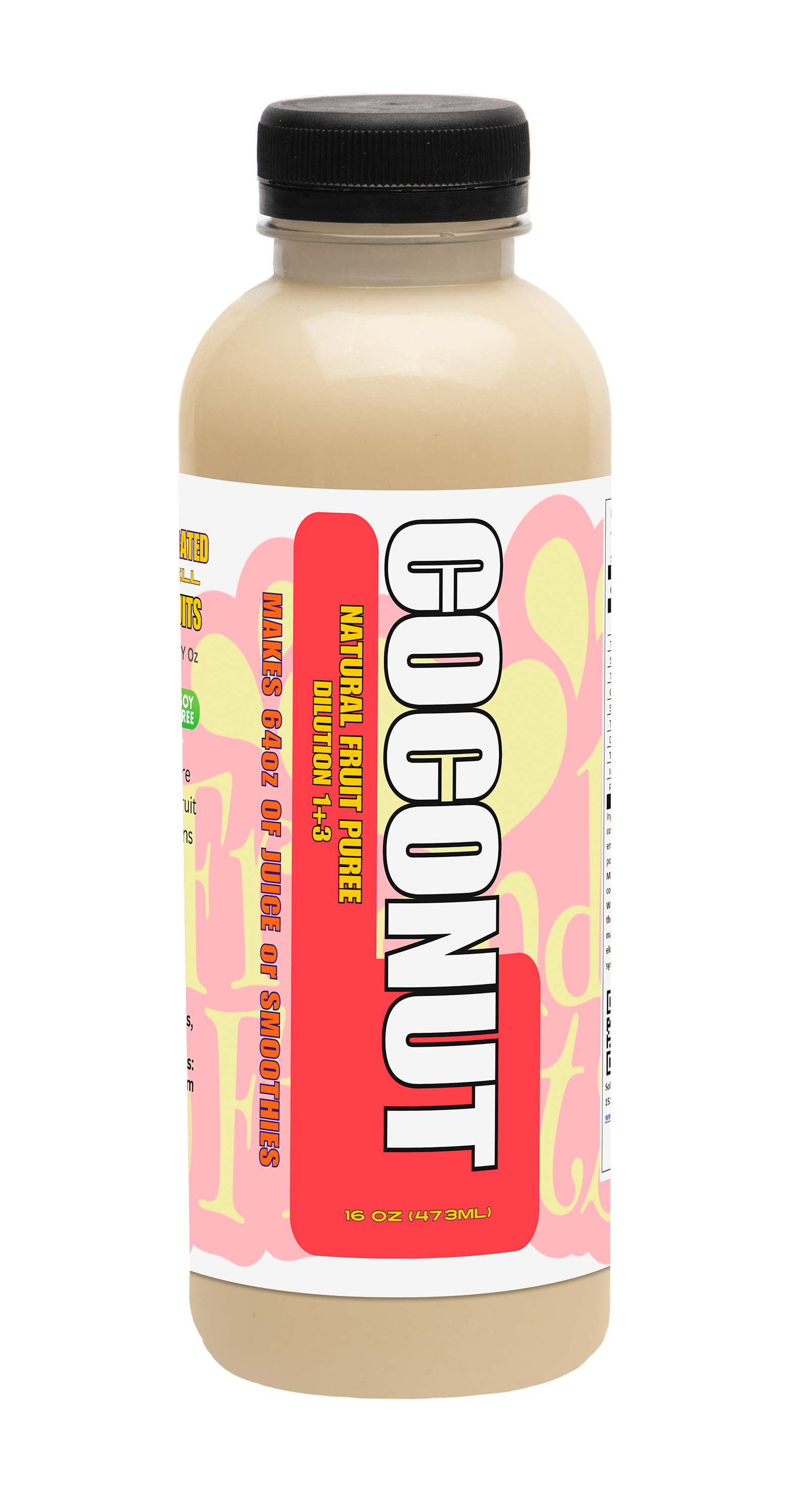 Natural Coconut Puree 16oz - Walmart.com